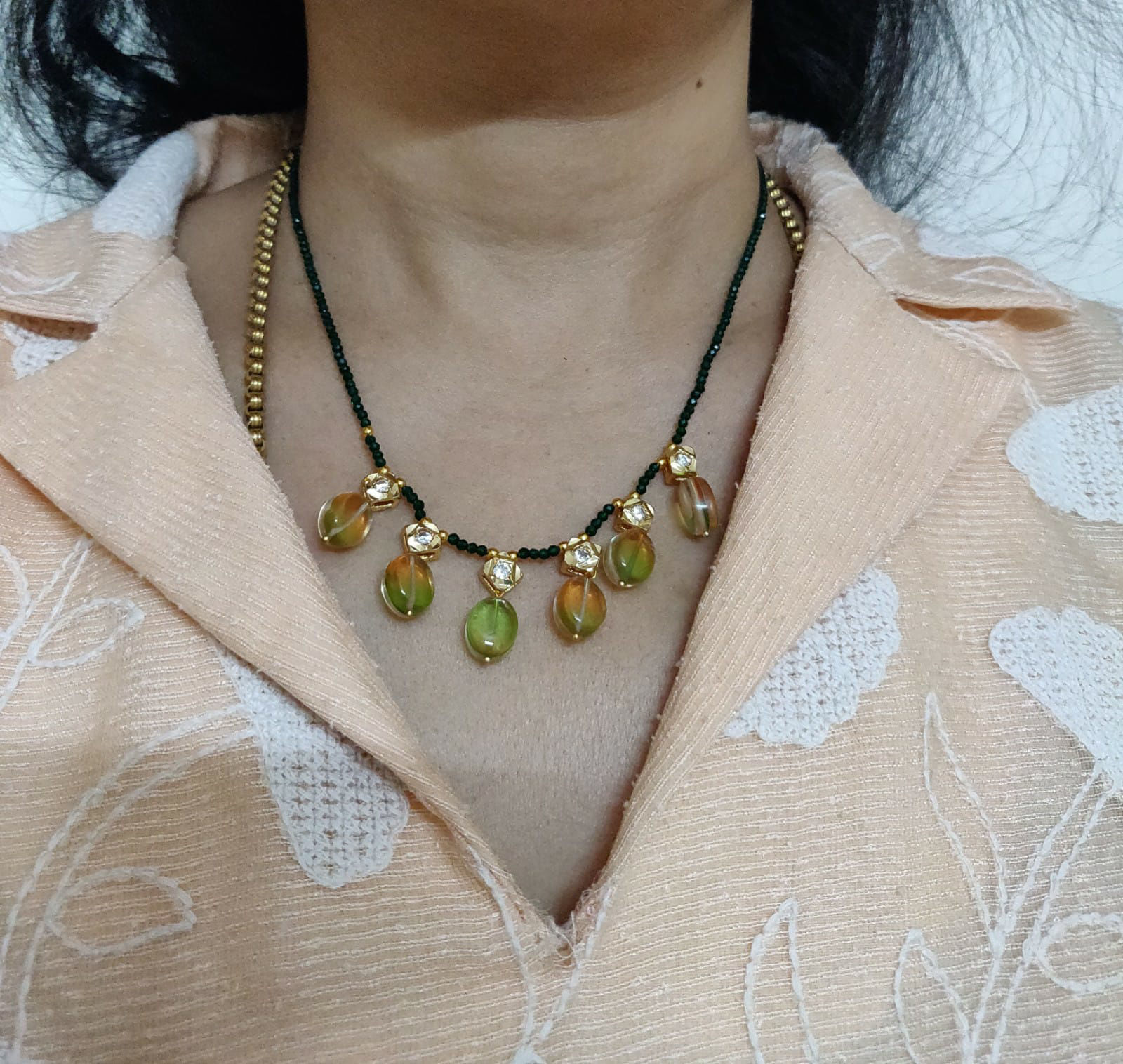 Punarvi - India Authentic|PreLoved|Sustainable Combo of 4 neck sets